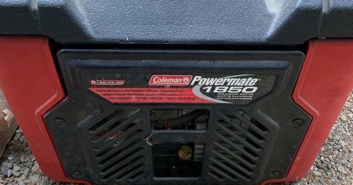 Coleman Powermate 1850 Generator for Free in Sacramento, CA | For Sale ...