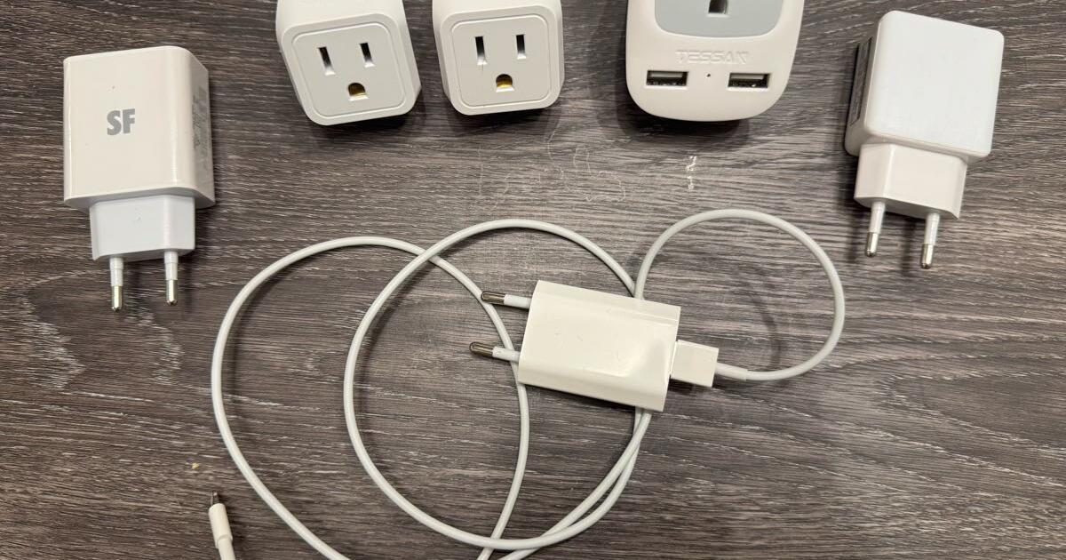 Power adapters for converting US to Europe plugs for $10 in Arlington ...