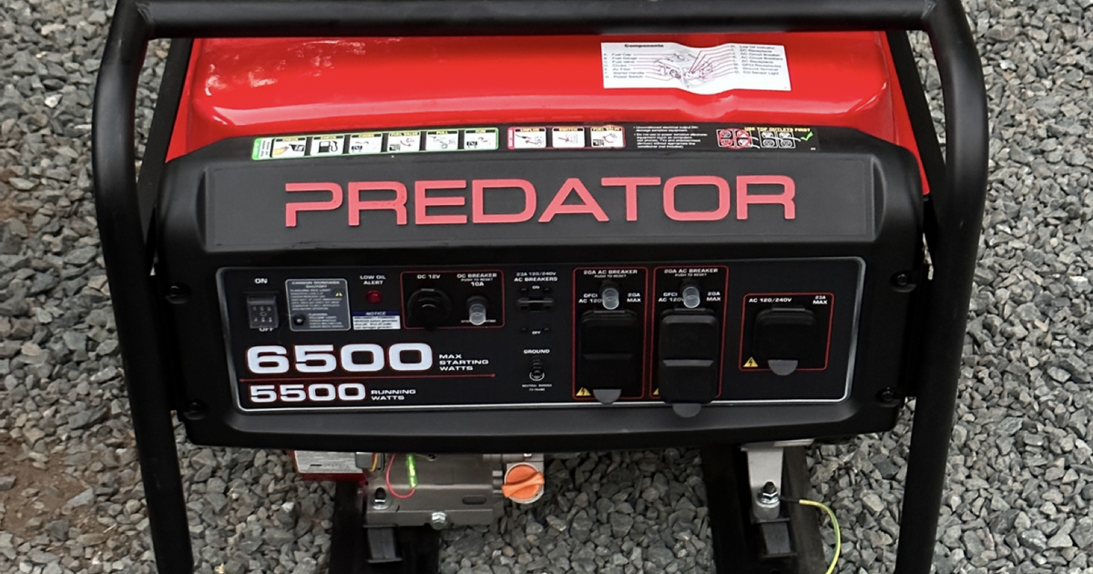 Predator Generator 6500 Emergency power backup for $350 in Concord, CA ...