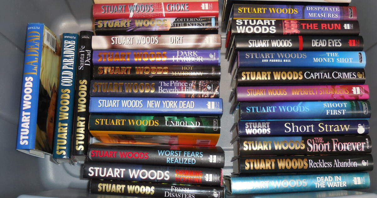 Stuart Woods Hardback Lot for $20 in Parker, CO | Finds — Nextdoor