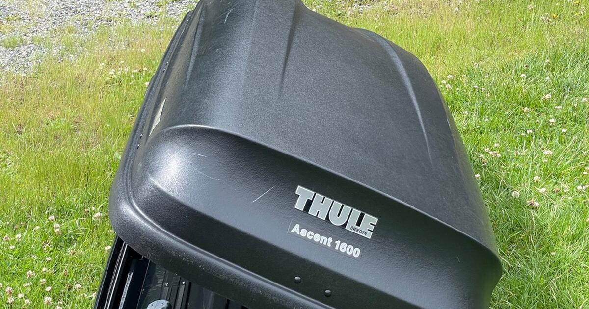 Thule Ascent 1600 rooftop cargo box for $400 in Olympia, WA | Finds ...