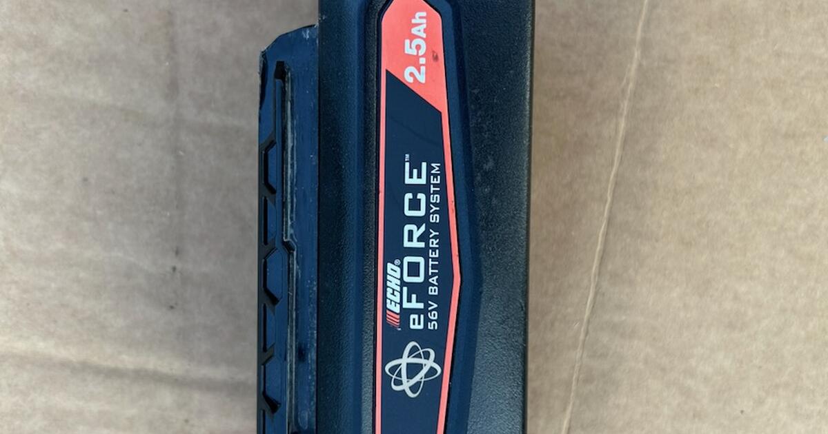 FREE 56V ECHO BATTERY for Free in Coatesville, PA | For Sale & Free ...