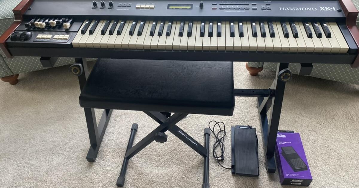 Hammond XK1 61 Key Portable Keyboard VG Cond. for $895 in Huffman, TX ...