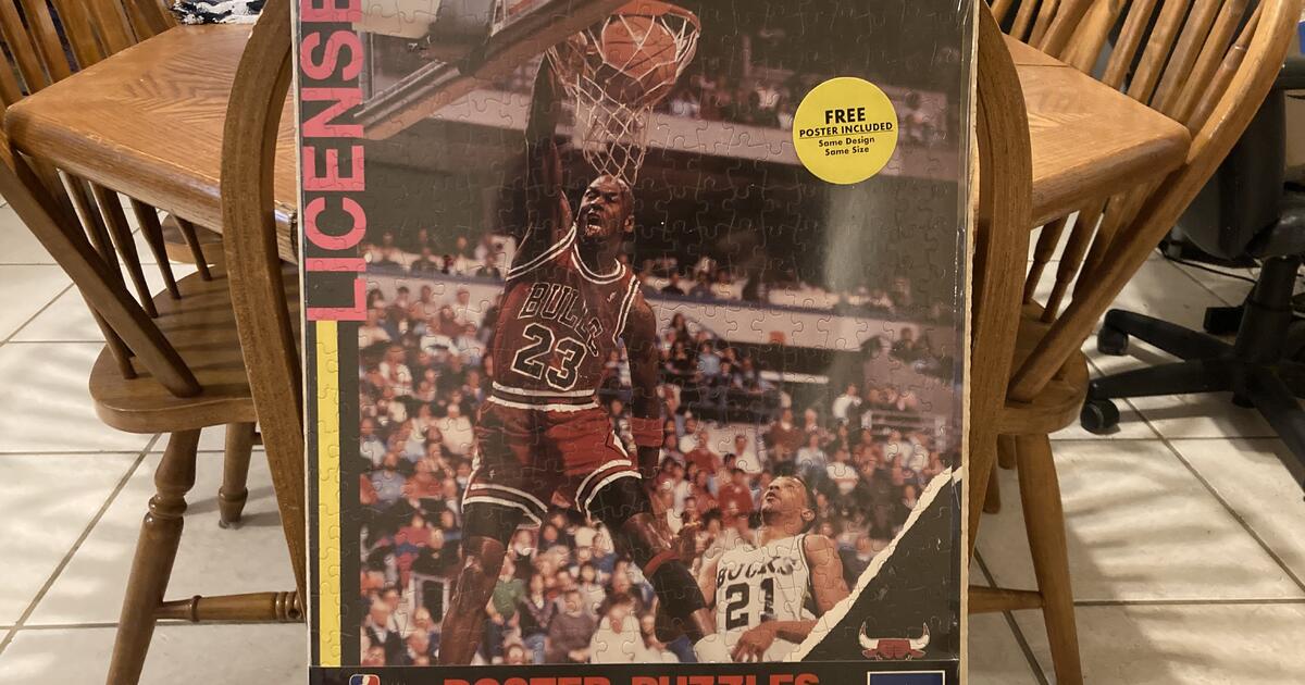 Michael Jordan Puzzle and Poster - 1988 for $25 in Vero Beach, FL | For ...