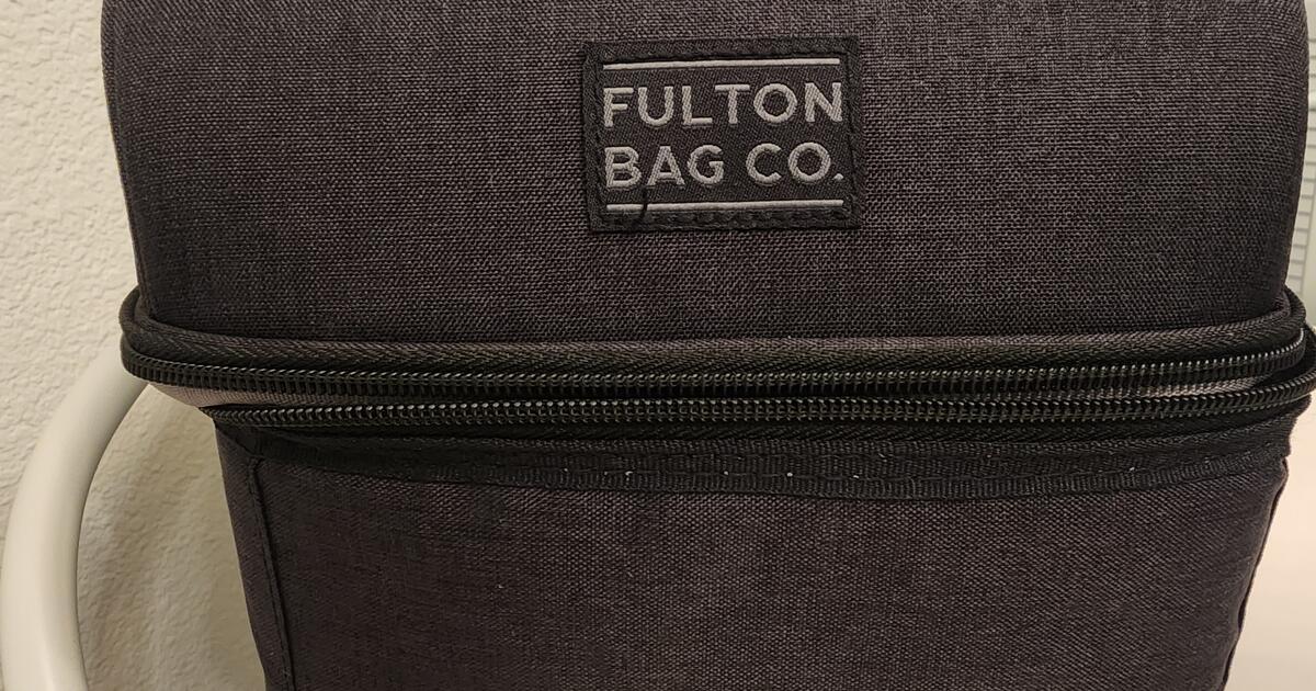 Like New Fulton Bag Co. Dual Compartment Lunch Bag - Black for $5 in ...