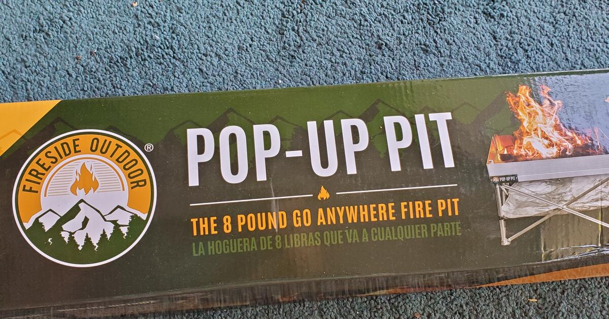 Pop-Up Fire Pit - never used for $35 in Livermore, CA | For Sale & Free ...