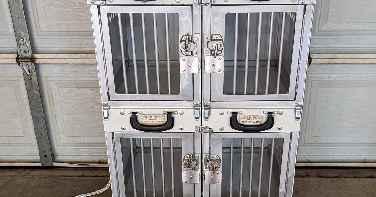 Pro Dog Crates Nexus 1 Quad Stack for $440 in Canyon Lake, TX | For ...