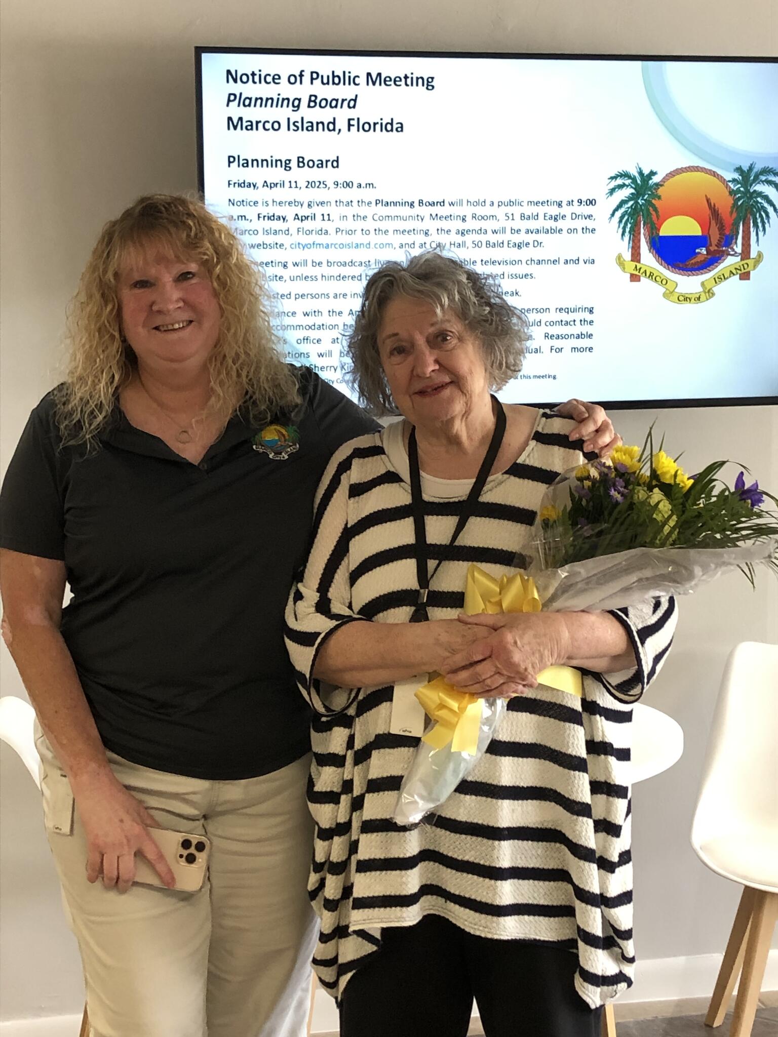 Congratulations to our City Hall receptionist, Pat Berry, who was ...