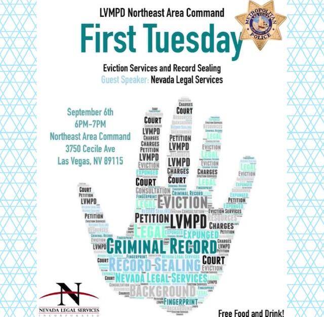 NEAC SEPTEMBER FIRST TUESDAY! (Las Vegas Metropolitan Police Department ...