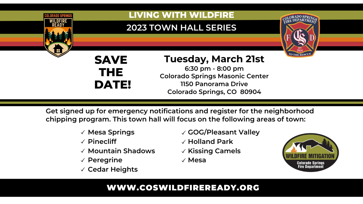 The 2023 Living with Wildfire Town Hall Series is back. (Colorado ...