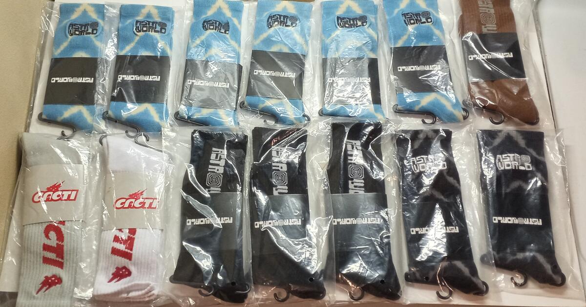 Travis Scott Cacti Astroworld Socks Brand New for $15 in Spokane, WA ...