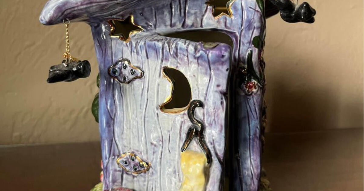 Vintage Kimberly Designs 2001 handpainted house for $25 in Gainesville ...