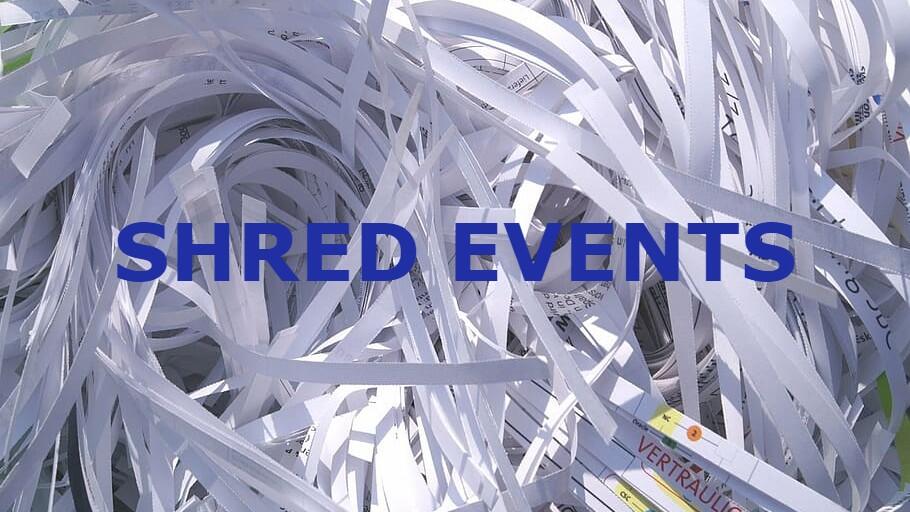 FREE Confidential Document Shred Events Saturday, Oct 2 and 9, 2021 ...