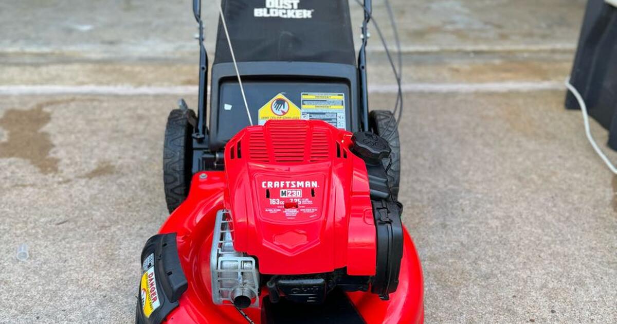 Craftsman M230 Self Propelled Lawn Mower for $190 in Pasadena, TX | For ...