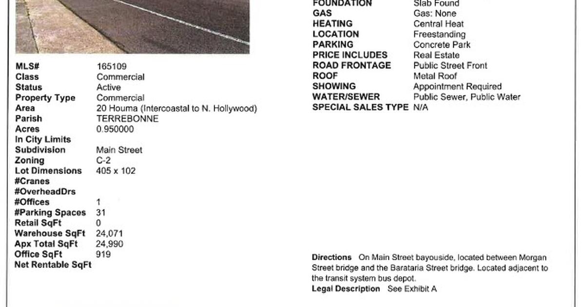 Closed Feed Store In Houma for Sale for $249000 in Covington, LA | For ...