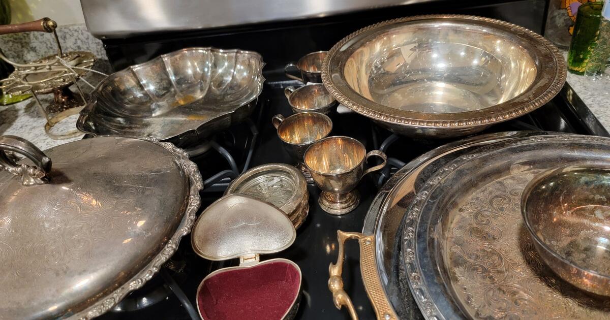 Vintage Silver Serving Pieces for $5 in Santa Fe, NM | For Sale & Free ...