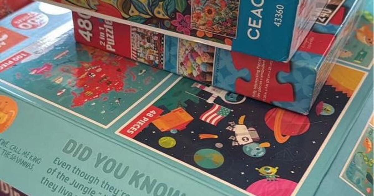 Assorted Puzzles and Books for Free in Denver, CO | For Sale & Free ...