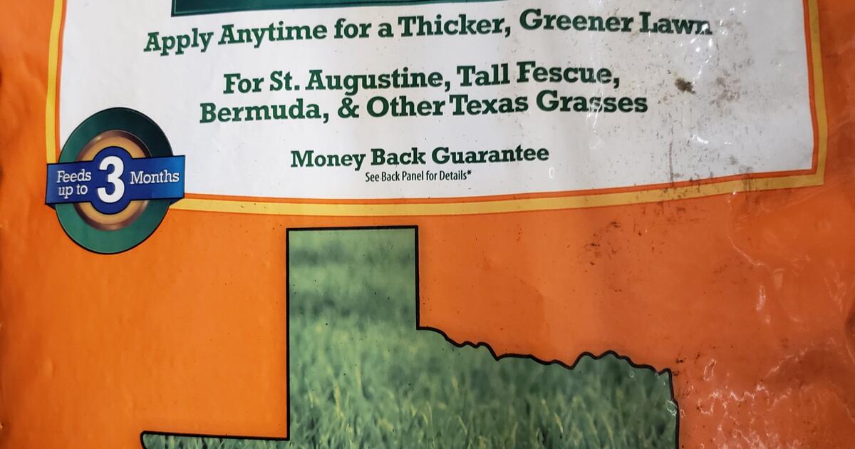 xas Turf LAWN FERTILIZER 5,000 SQ. FT- $15🔅 for $15 in Grand Prairie ...