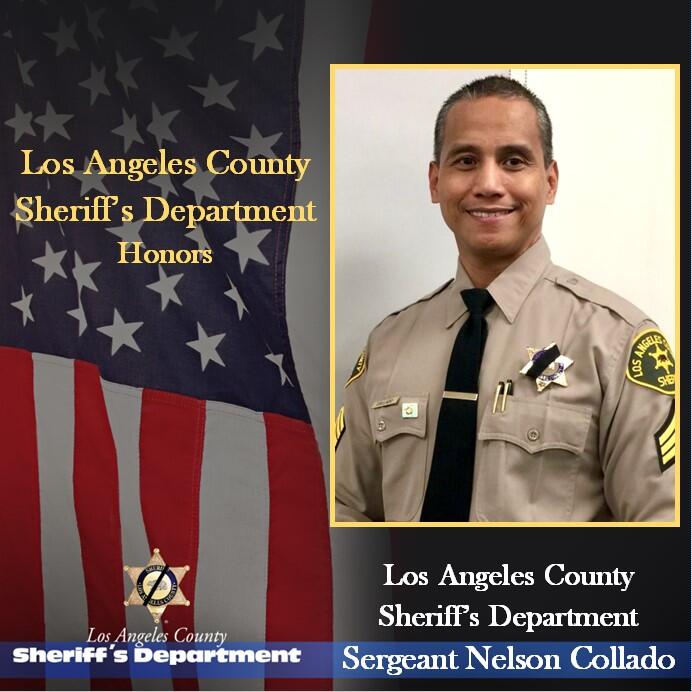 It is with great sadness that we mourn the loss of Sergeant Nelson ...