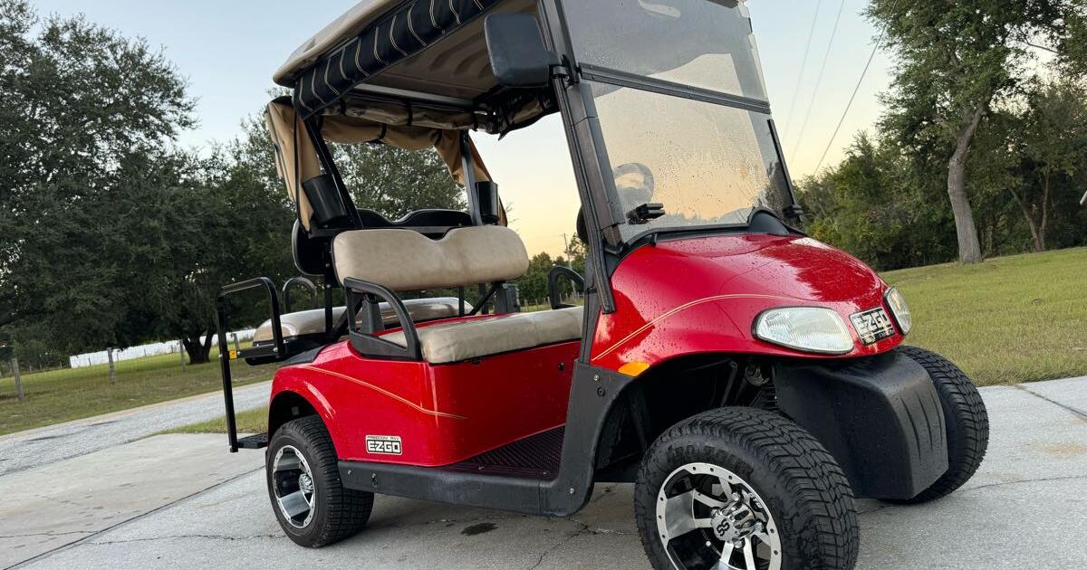 Ezgo four seater super ac drive golf cart mint condition for $5495 in ...