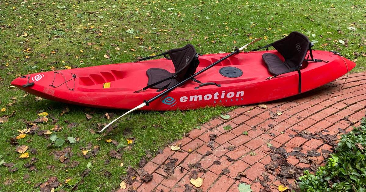 Emotion Kayaks Red Tandem Kayak for $225 in Monkton, MD | For Sale ...