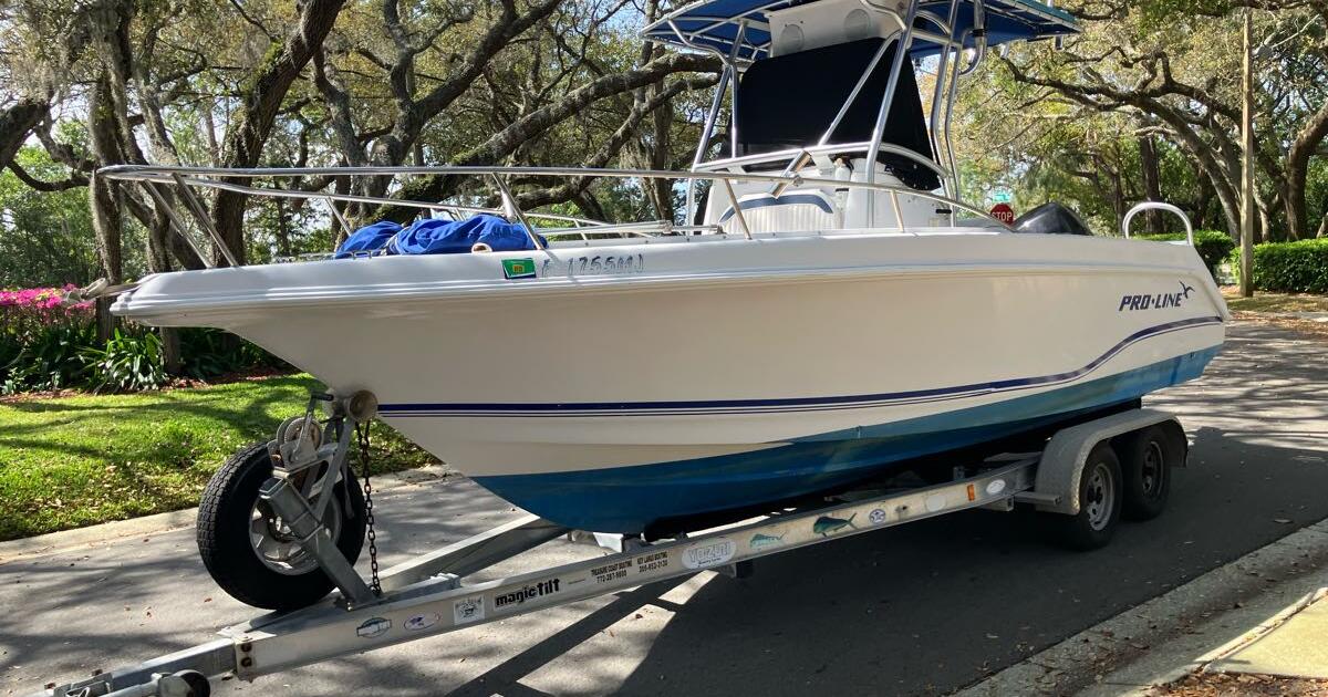23 ft Proline center console with 225 Yamaha four stroke for $18900 in ...