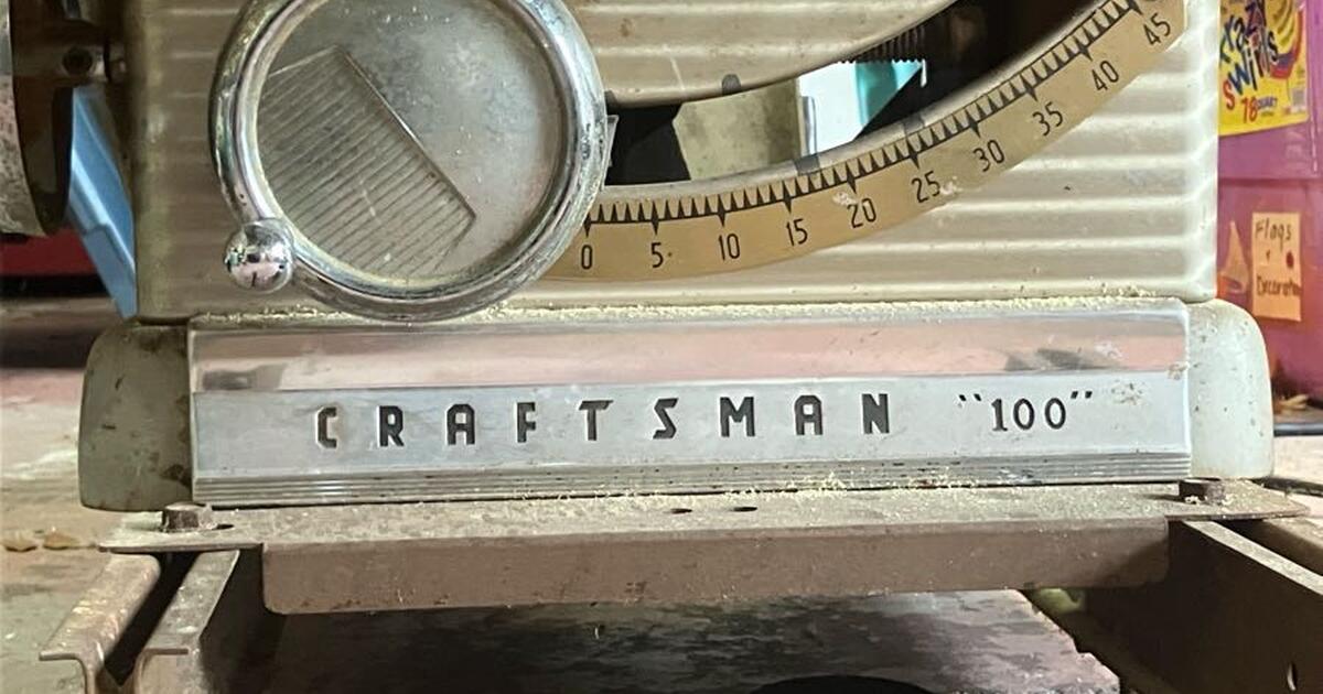 Vintage Craftsman “100” table saw for Free in Vancouver, WA | For Sale ...
