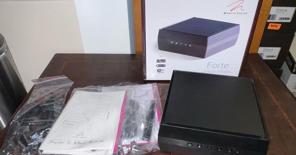 Martin Logan Forte Streaming Amplifier for $100 in Chadds Ford, PA ...