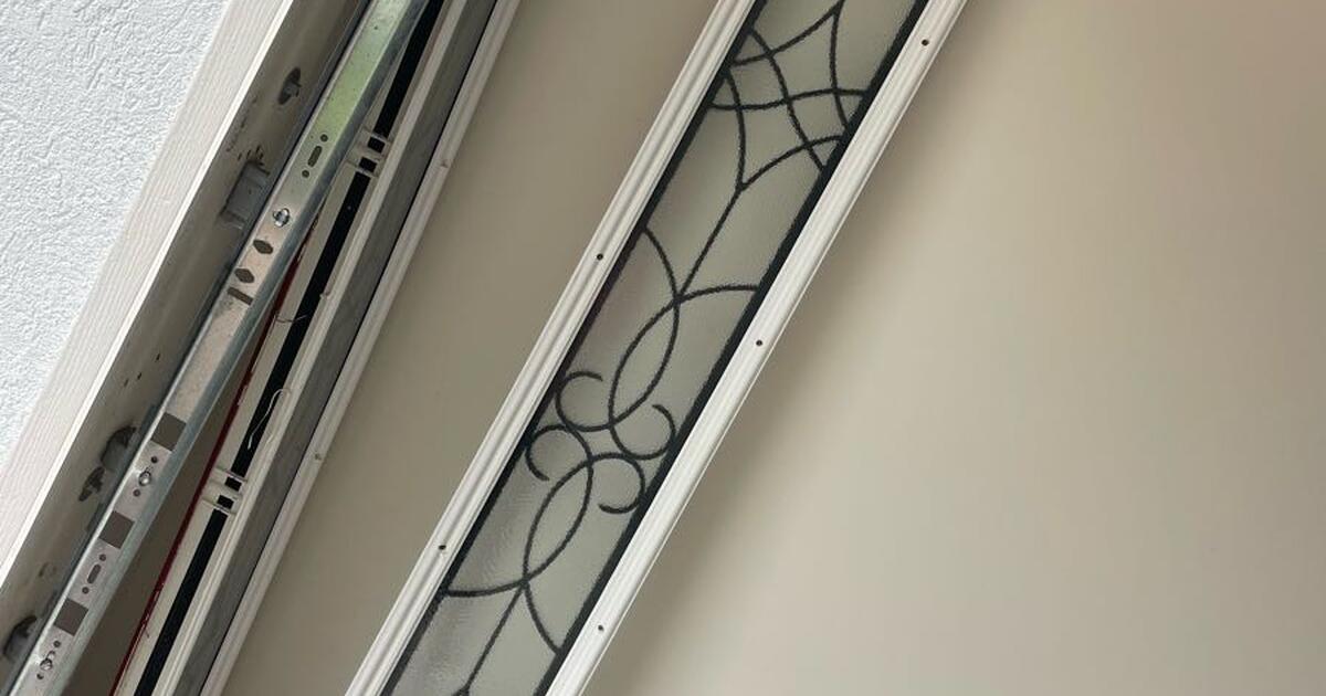 Transom Decorative frosted Glass Inserts for Front Door for $25 in ...