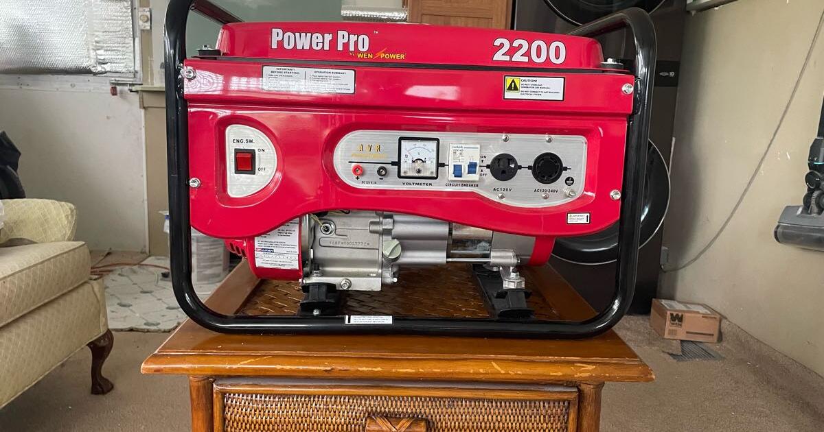 Power Pro Generator for $300 in Juno Beach, FL | For Sale & Free — Nextdoor
