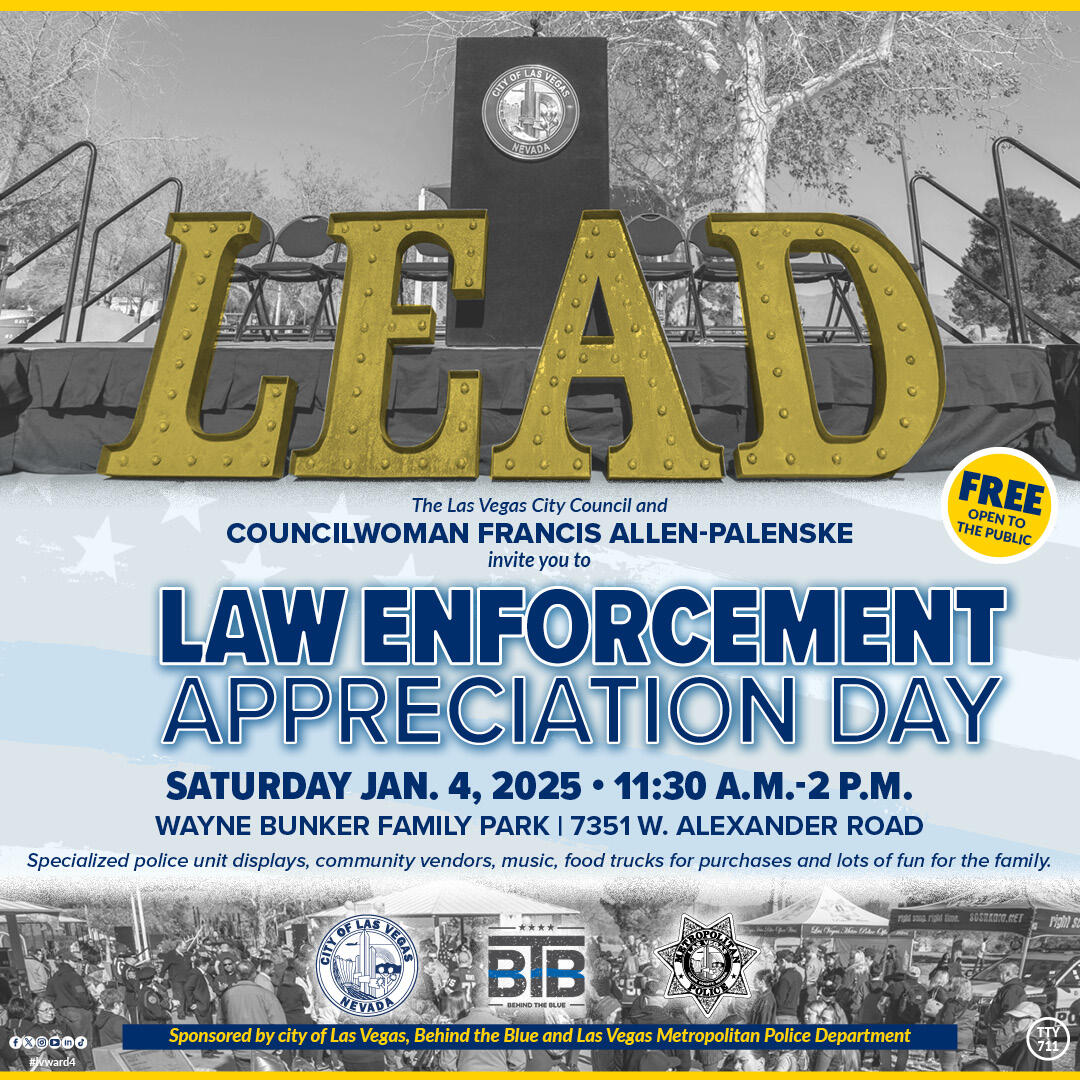 Join Councilwoman Francis Allen-Palenske for Law Enforcement ...