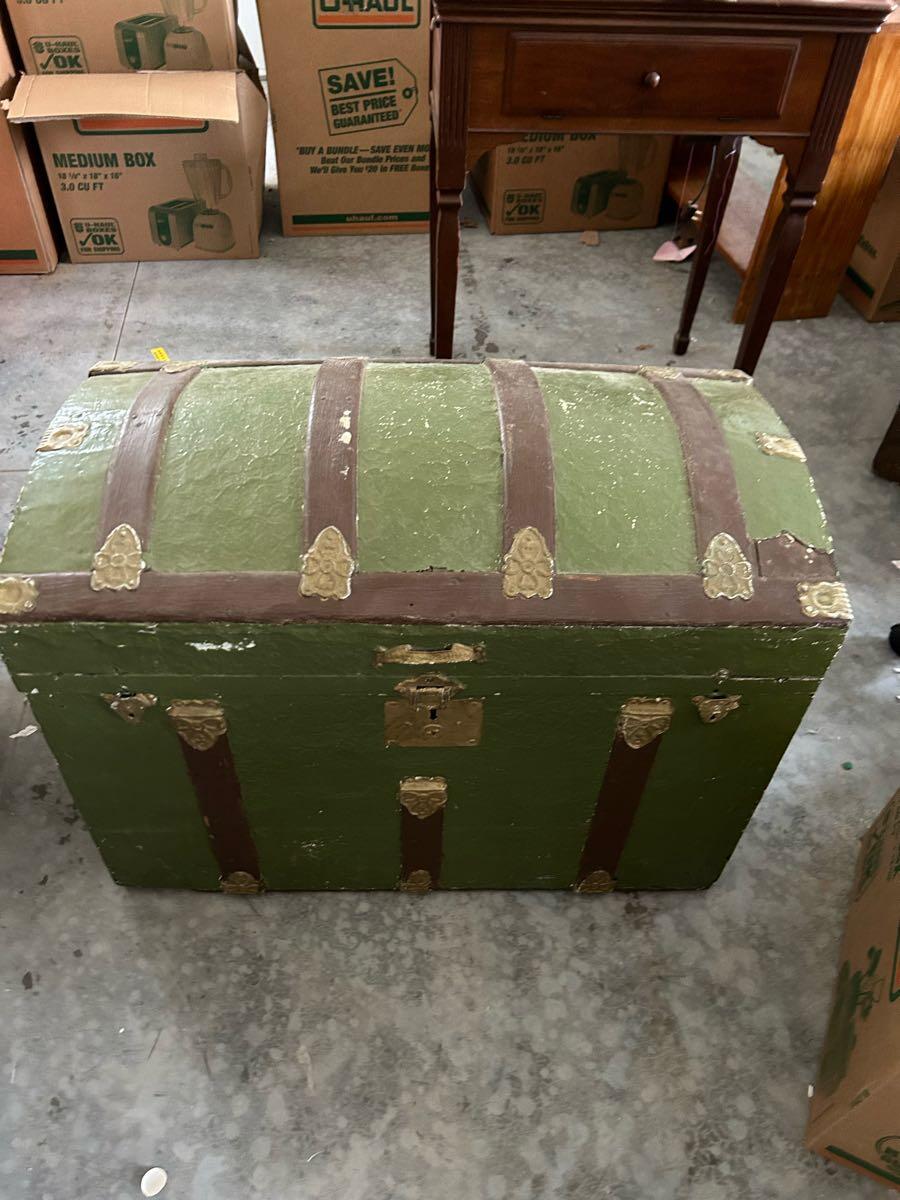 Antique camelback trunk for $100 in Crossville, TN | For Sale & Free ...