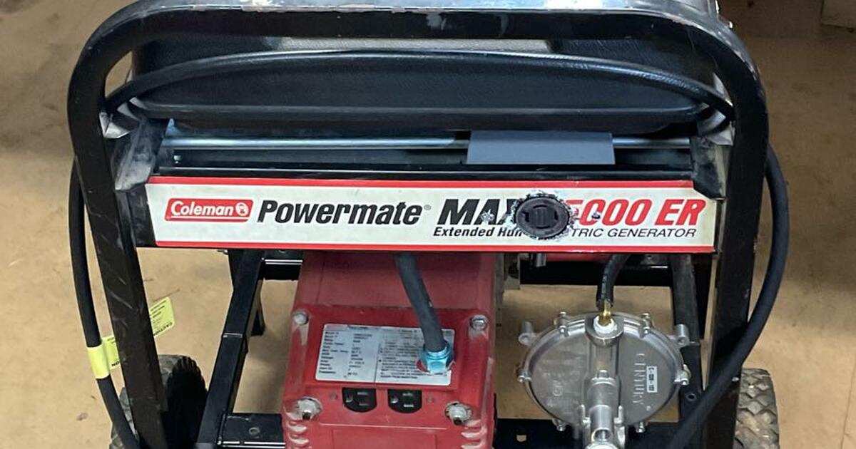 Propane/Gas powered powermate generator for $300 in Omaha, NE | For ...