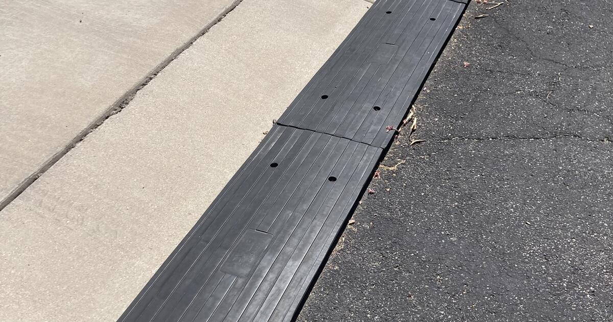 Driveway Threshold Car Curb Ramps ($50 ea. $175 for all) for $50 in ...