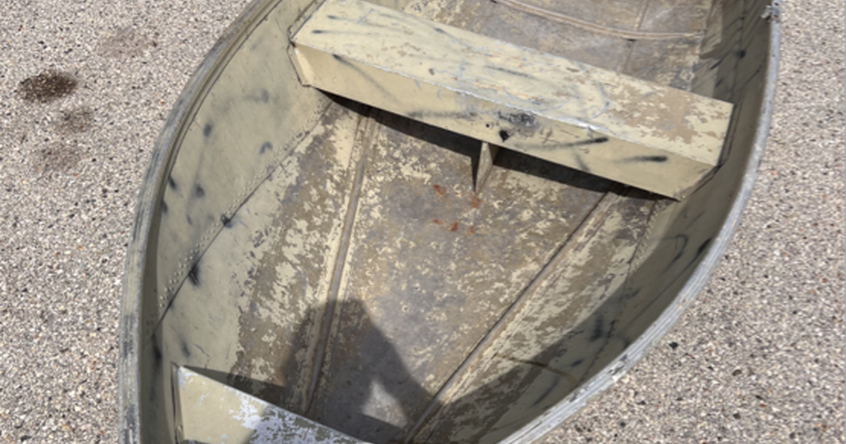 Aluminum Row Boat for $70 in Jackson, WI | Finds — Nextdoor