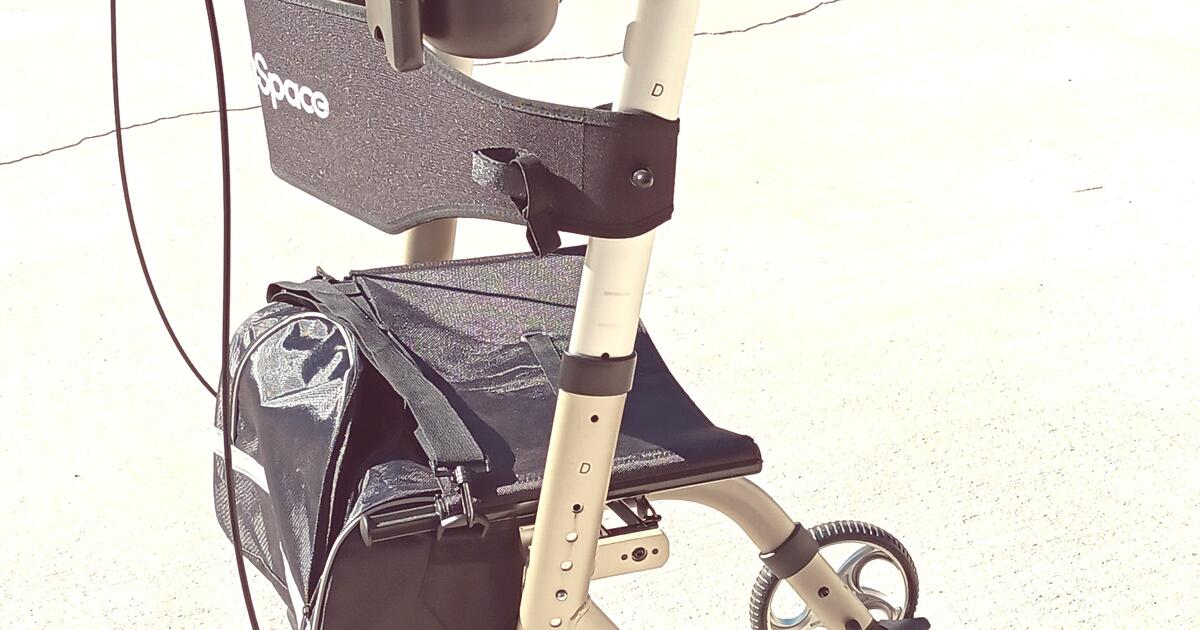 Oasis Space Rollator Walker-Upright-Lightweight--Used, but like New for ...