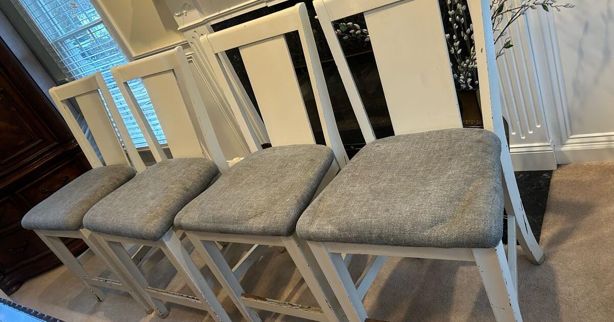 Edit….They have been gifted. 6 Wooden Chairs for Free in Wake Forest ...