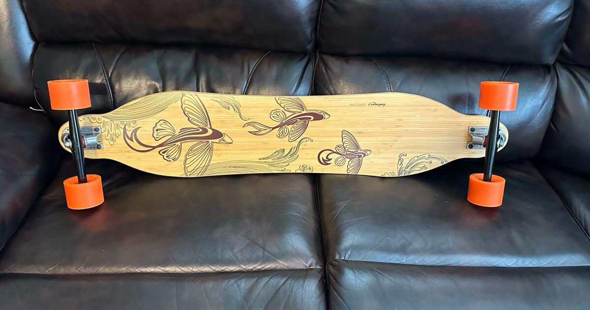 Loaded Boards Vanguard Bamboo Longboard Skateboard Complete for $120 in ...