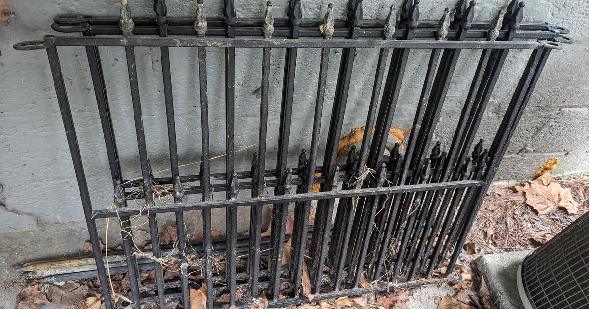 3 Wrought Iron Gates & Posts for $10 in Richmond, VA | For Sale & Free ...