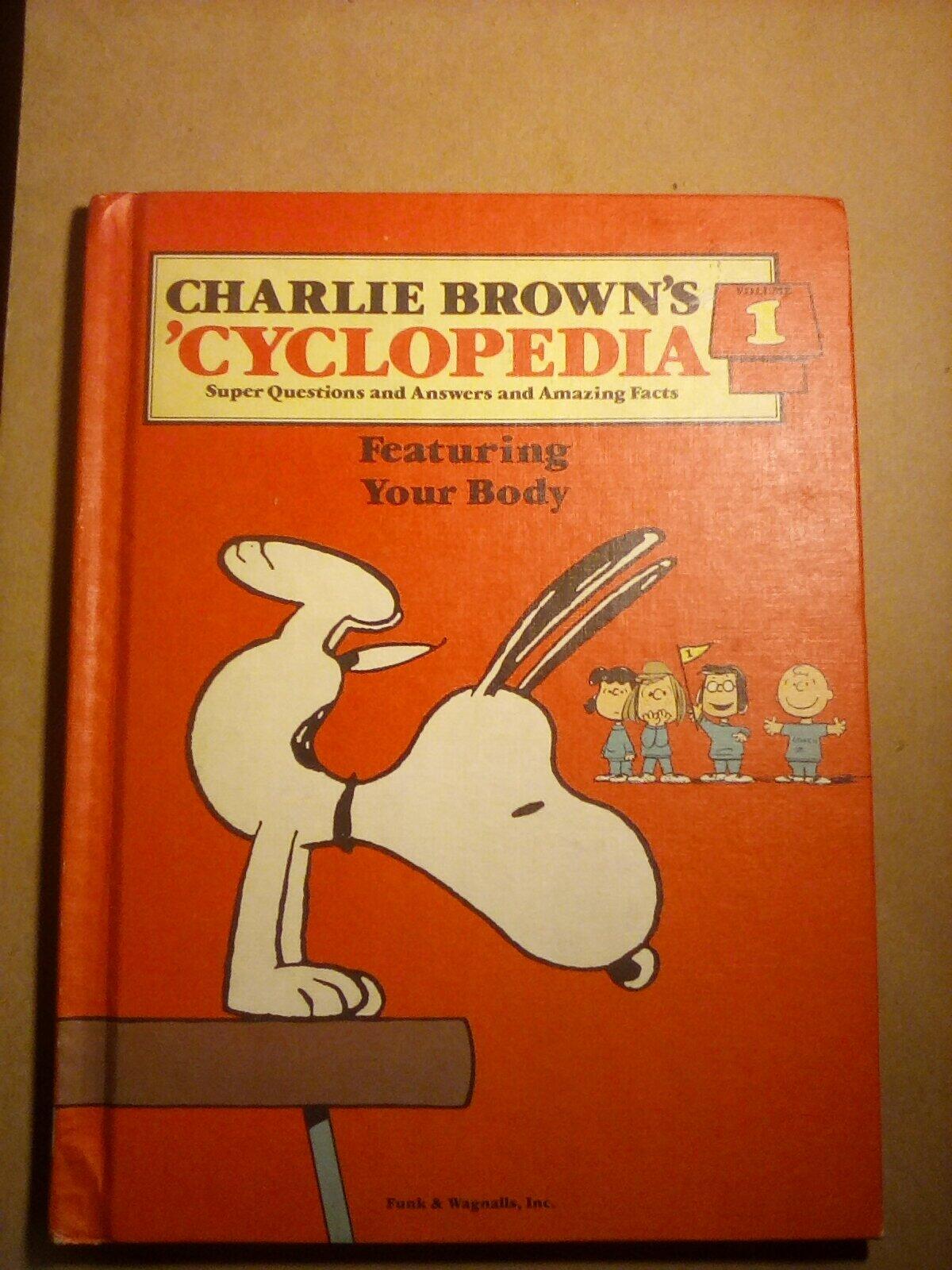 Charlie Brown's Cyclopedia Volume 1 - Hardcover Book for $5 in Whittier ...