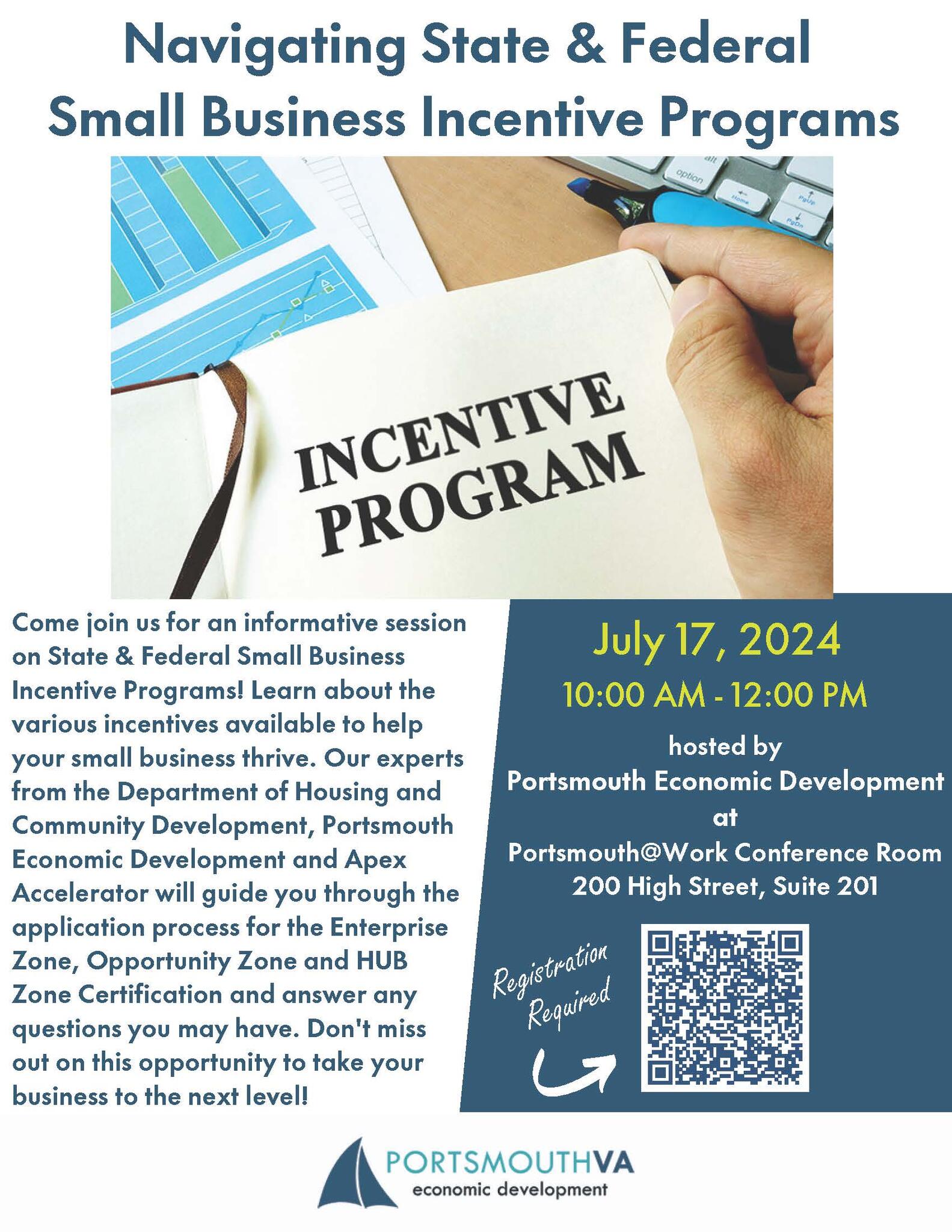 Portsmouth Economic Development: Navigating State & Federal Small ...