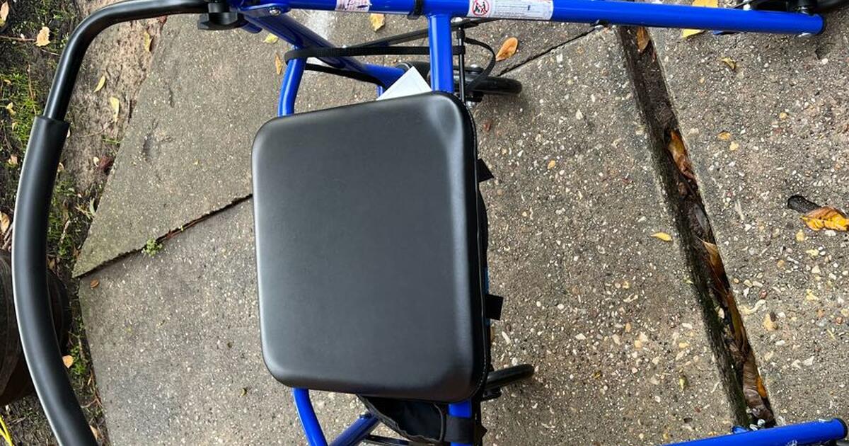 Blue Walker with Seat, Guardian brand for $30 in Spring, TX | For Sale ...