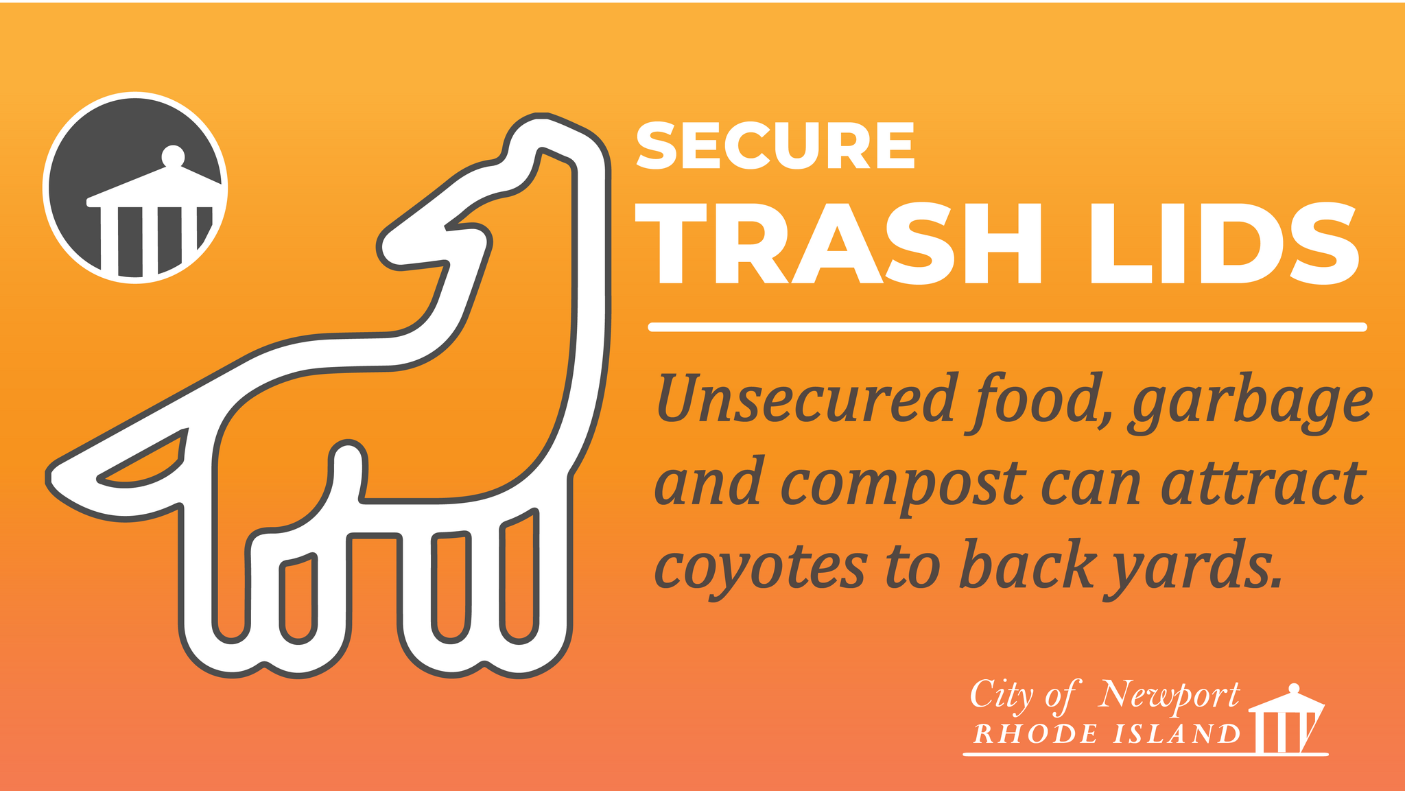 🐾 🐾 🐾 How to Be Coyote Smart 🐾 🐾 🐾 (City of Newport) — Nextdoor — Nextdoor