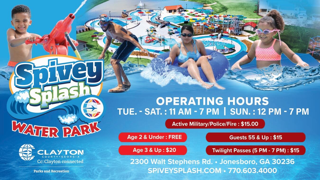 Spivey Splash Water Park is open for the summer. (Clayton County Board ...