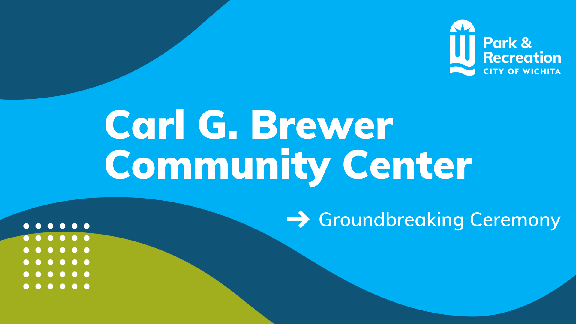 Wichita Park & Recreation is thrilled to announce the groundbreaking ...