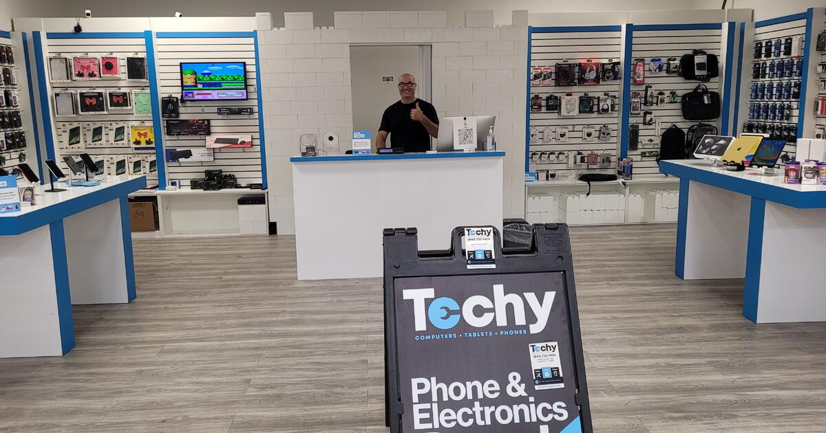 Techy Cell Phone Repair in North Port Walmart next to Customer Service ...