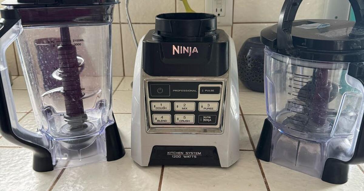 Ninja Kitchen System 1200 Watts for $50 in Cambria, CA | For Sale ...
