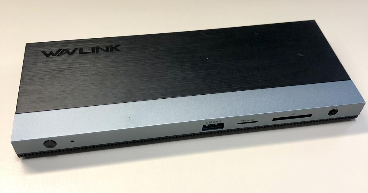 WAVLINK 13-in-1 USB-C 4K Triple Display MST Docking Station, WL-UMD01 ...