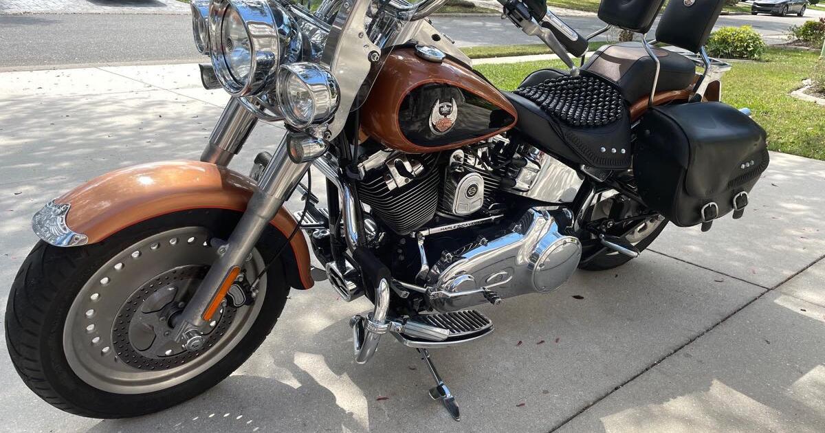 Harley Davidson 105 year Anniversary Edition 2008 FAT BOY MODEL FLSTF ...
