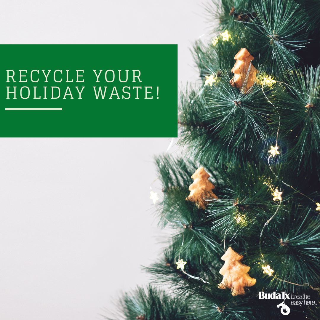 Wondering how you'll recycle your holiday materials?🗑♻️ (City of Buda ...